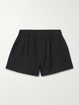 Wardrobe.NYC Beach Shorts Aus Shell Aus Einer Baumwollmischung - Schwarz