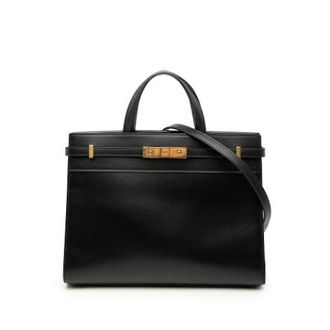 Saint Laurent Pre-owned Manhattan Satchel - Femme - Pre-owned - Noir - Taille: ONE Size
