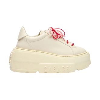 Casadei Femme, Chaussures, Beige, Taille: 35 1/2 EU Nexus Baskets