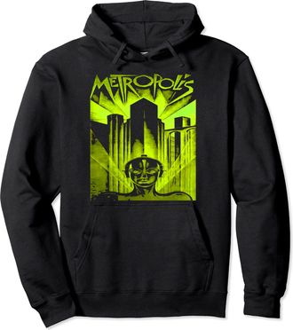 MathWare Vintage Nerdy Metropolis Sci-Fi Film Wissenschaft Lehrer Geek Pullover Hoodie