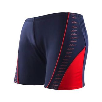 Generic Short de bain pour homme de style sportif d&eacute;contract&eacute; avec motif blocs de couleurs pour les vacances, RD1, XXL