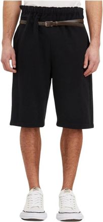 Magliano Homme, Shorts, Noir, Taille: L Wide Leg Belted Shorts