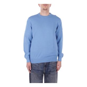 Paul & Shark Hellblauer Yachting Logo Pullover - - Knitwear - Herren - Blau - L