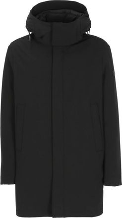 Peuterey Long Down Jacket - Homme - Manteaux - Noir - Taille: L
