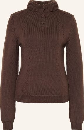 BA&SH Ba&Sh Rollkragenpullover Ledy braun