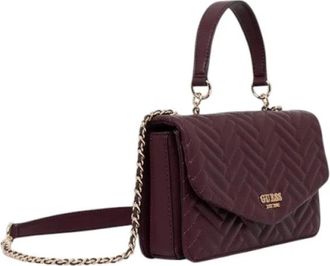 Guess Femme, Sacs, Violet, Taille: ONE Size Anning Shoulder Bag