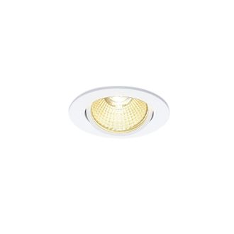 SLV NEW TRIA rund, LED Indoor Deckeneinbauleuchte, weiß, 1800-3000K, 7,2W
