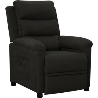 vidaXL Relaxsessel Schwarz Stoff vidaXL