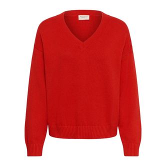 Part Two Bismilpw Pullover - - Knitwear - Damen - Rot - M