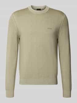 Boss Orange by Hugo Boss Regular Fit Pullover aus reiner Schurwolle Modell Kestefo