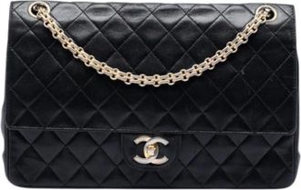 Chanel Sac bandouli&egrave;re classique double rabat Pre-owned - Femme - Pre-owned - Noir - Taille: ONE Size