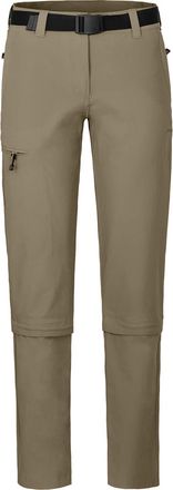 Bergson York Capri Zipp-Off | Damen Wanderhose, vielseitig, pflegeleicht, Coriander [778], 21 - Damen