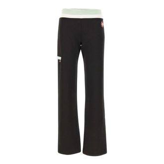Casablanca Femme, Pantalons, Noir, Taille: 36 FR Scuba Track Pants
