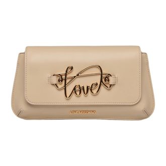 Love Moschino Tracolla Clutch - - Bags - Damen - Beige - ONE SIZE