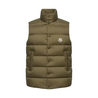Moncler Tibb Daunenweste - - Jackets - Herren - Gr&uuml;n - XL