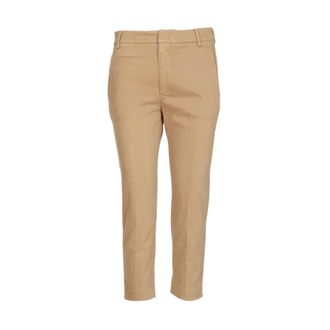 Dondup Femme, Pantalons, Beige, Taille: 34 FR Ariel Chinos