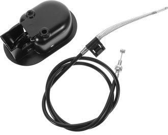 Soimiss Aluminium Recliner Griff mit Kabel Robuster Metall Hebel mit Feder Ersatzgriff für Relaxsessel Sofas und Liegesessel Kompatibel mit Meisten Marken Kom