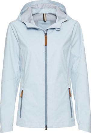 Camel Active Damen Softshell Jacke aus recyceltem Polyester Hellblau, womenswear-46