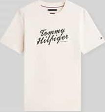 Tommy Hilfiger Regular Fit T-Shirt aus reiner Baumwolle
