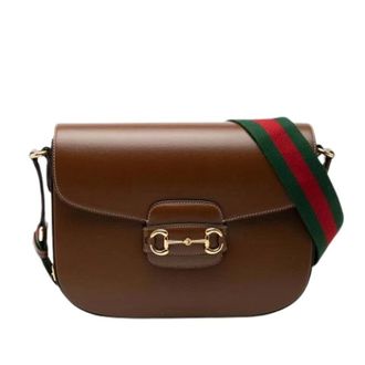 Gucci Sac bandouli&egrave;re vintage doccasion - Femme - Pre-owned - Brun - Taille: ONE Size