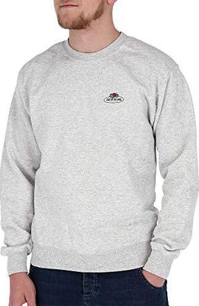 Fruit Of The Loom Sweat-Shirt col Rond Petit Logo Zabo - L Gris