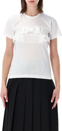 Comme Des Gar&ccedil;ons Comme Des Garcons T Shirts Et Polos Blanc
