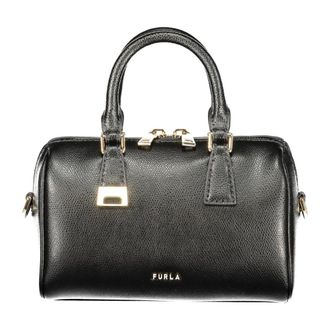 Furla Olivia Mini Boston Bag - - Bags - Damen - Schwarzk - ONE SIZE