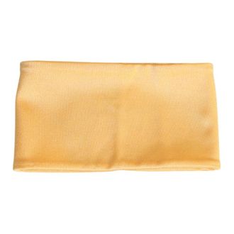 Dolce & Gabbana Gelber Nylon Halsw&auml;rmer Schal - - Accessories - Damen - Gelb - ONE SIZE