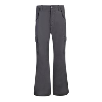 Dolce & Gabbana Schwarze Cargo Pocket Hose Aw23 - - Trousers - Herren - Schwarzk - S