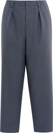 Marni pantalon à taille élastiquée - Gris