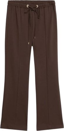 Oltre Femme, Pantalons, Brun, Taille: 38 FR Jogging en jersey milano