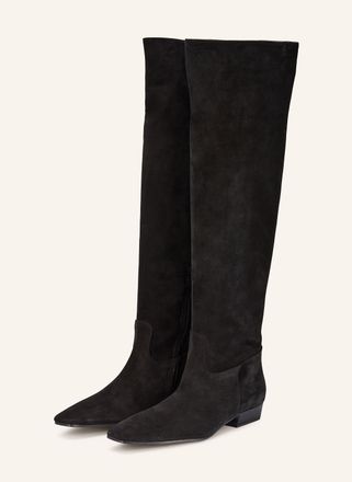 Bianca Di Overknee-Stiefel schwarz