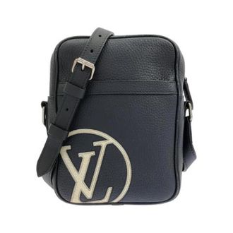 Louis Vuitton Pre-owned Danube Kalbsleder Umh&auml;ngetasche - - Pre-owned - Damen - Blau - ONE SIZE