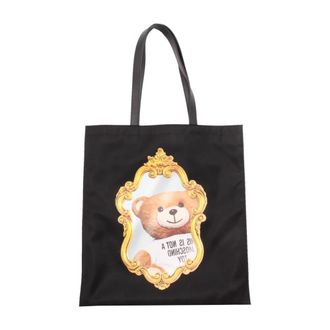 Moschino Femme, Sacs, Noir, Taille: ONE Size Wo Bag