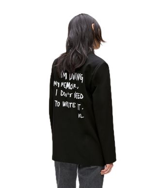 Karl Lagerfeld Karl Blazer, Black, M