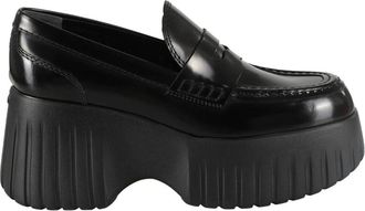 Hogan Femme, Chaussures, Noir, Taille: 39 EU Mocassino