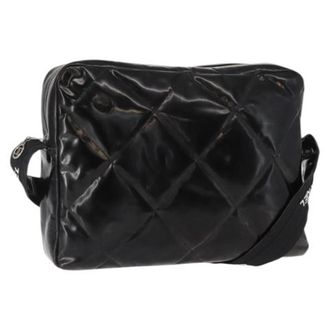 Chanel Pre-owned Coated Canvas Cross Body Bag - - Pre-owned - Damen - Schwarzk - ONE SIZE