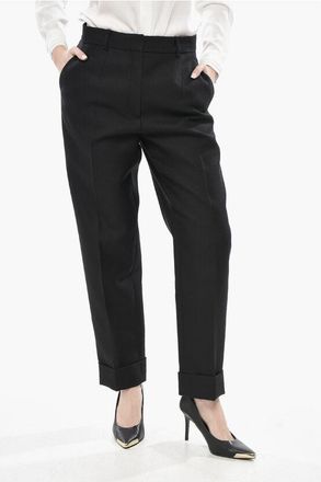 Dior Grain de Poudre Wool-Blend 4-Pocket Trousers size 44