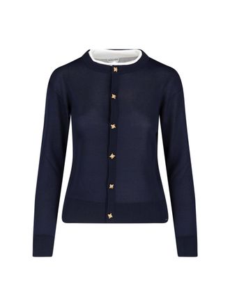 Bottega Veneta Doppelter Cardigan Aus Seidenmischung