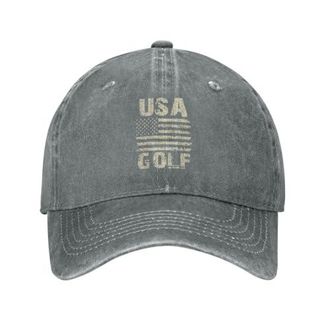 Generic Drapeau des &Eacute;tats-Unis De Golf Unisexe Hip-Hop Cap Styl&eacute;e Casquette De Baseball Confortable Casquettes Snapback pour Running Toutes Les Saisons Ext&eacute;ri