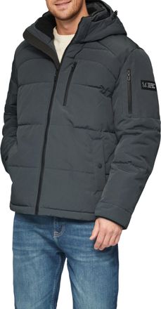 s.Oliver Wasserabweisende Steppjacke mit abnehmbarer Kapuze