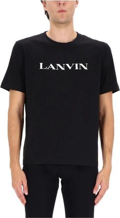 Lanvin T-shirt Ruban - Homme - Tops - Noir - Taille: XS