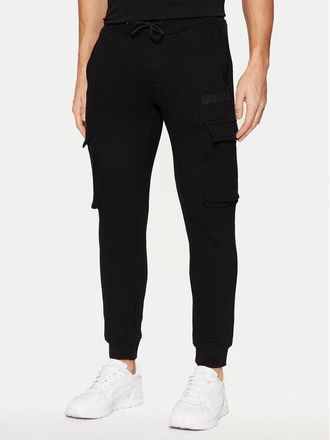 Guess Jogginghose Z4YB08 K9V31 Schwarz Regular Fit