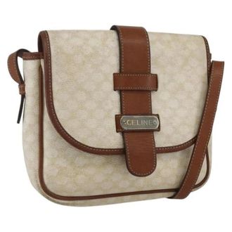 Celine Sac bandouli&egrave;re vintage Pre-owned - Femme - Pre-owned - Blanc - Taille: ONE Size