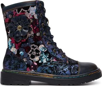 Laura Vita Schn&uuml;rstiefeletten Laura Vita Incaso 51 Dunkelblau
