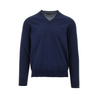 Prada V-neck cotton sweater Man 48