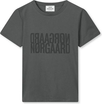 Mads Norgaard Femme, Tops, Gris, Taille: 46 FR T-Chemises