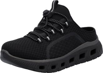 Rieker Damen Clogs M6091-00 schwarz Gr. 39