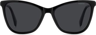 Polaroid Femme, Accessoires, Noir, Taille: 55 MM PLD 4194/S Lunettes de soleil