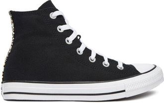 Converse Sneakers aus Stoff Chuck Taylor All Star Leopard A14940C Schwarz